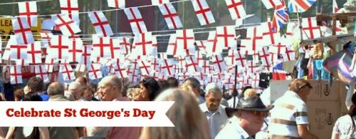 Want some tips on how to celebrate St. George's Day?